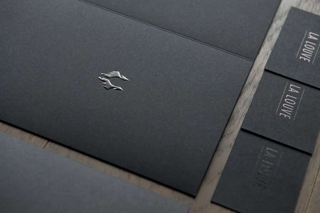 Menu de restaurant, La louve - Spind